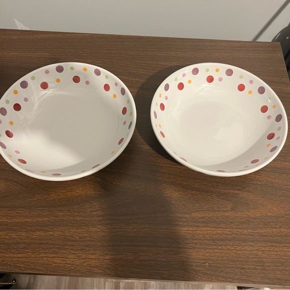 Pampered Chef | Dining | Pampered Chef Soupcereal Bowl Dots | Poshmark